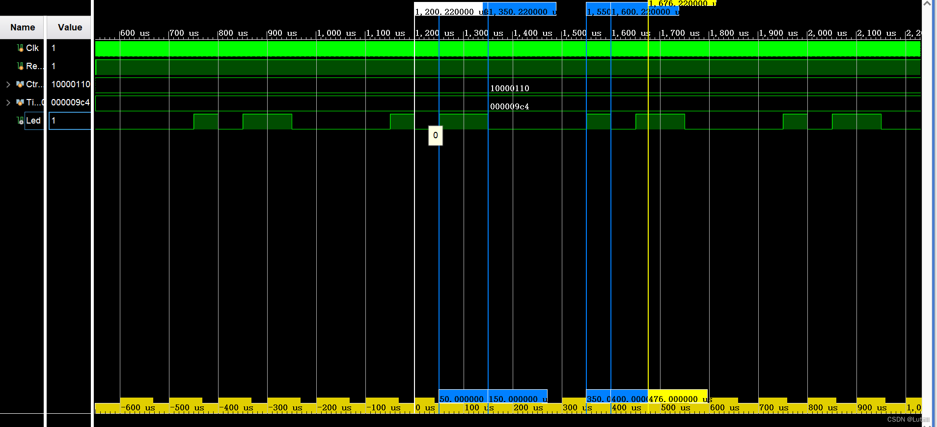 从计数器到可控线性序列机——LED实验进化六部曲_ledd亮0.1秒,灭0.9秒实验-CSDN博客