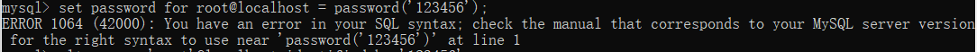 完美解决mysql报错 Error 1064 42000 You Have An Error In Your Sql Syntax