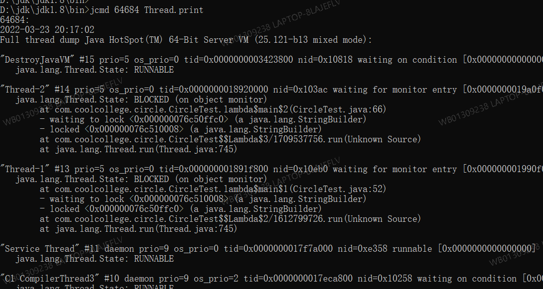 JVM执行命令之jcmd_jcmd命令找不到-CSDN博客