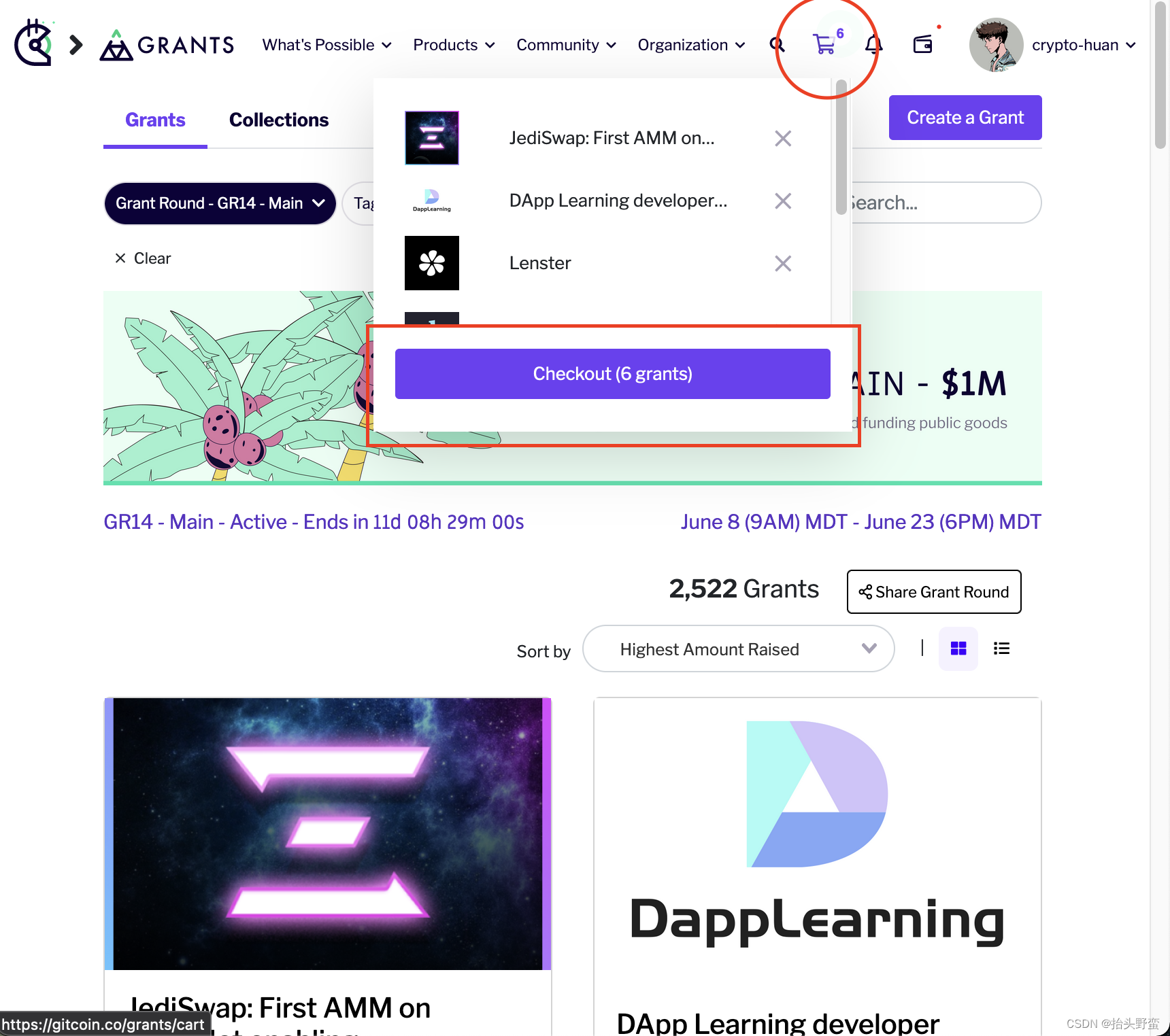 最新Gitcoin第14轮捐款方法_gitcoin怎么注册-CSDN博客