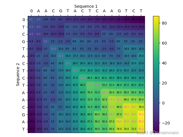 【序列匹配算法】Needleman Wunsch算法 v2.0-CSDN博客