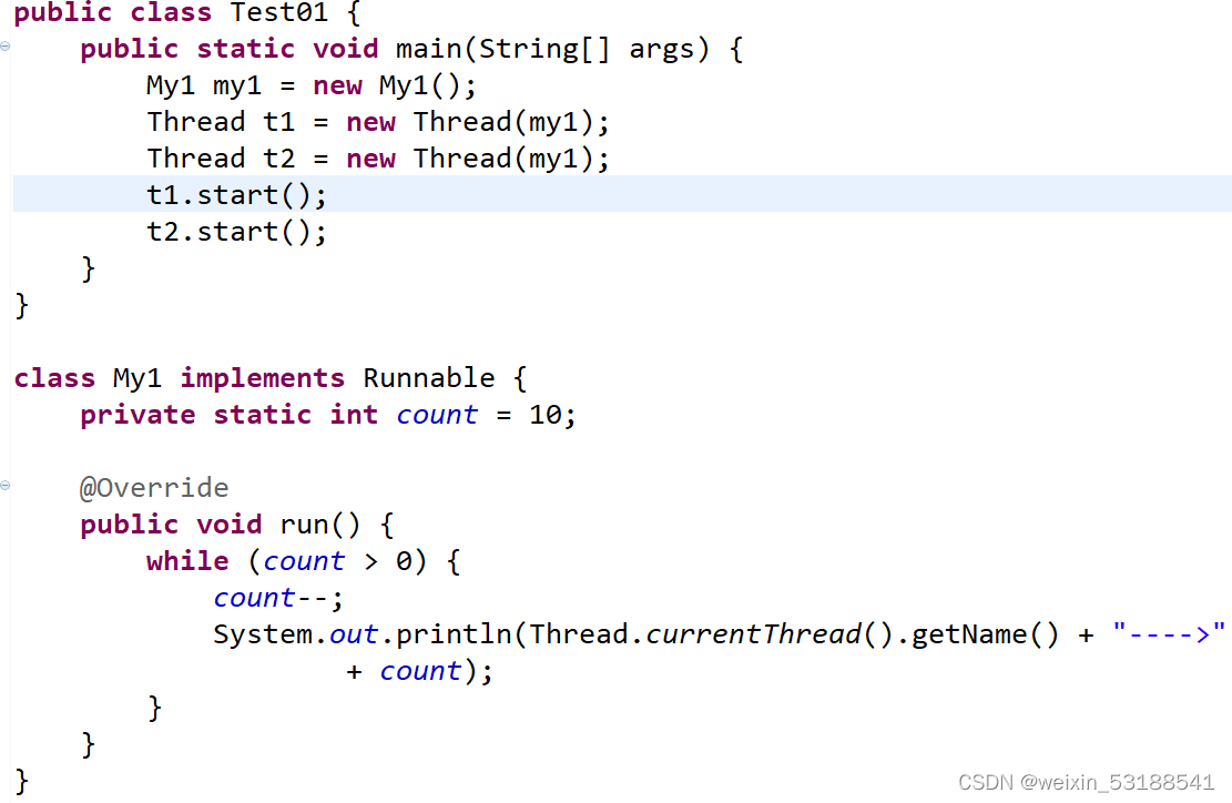 Java多线程之继承thread类和实现runnable接口的区别继承thread和runnable接口的区别 Csdn博客
