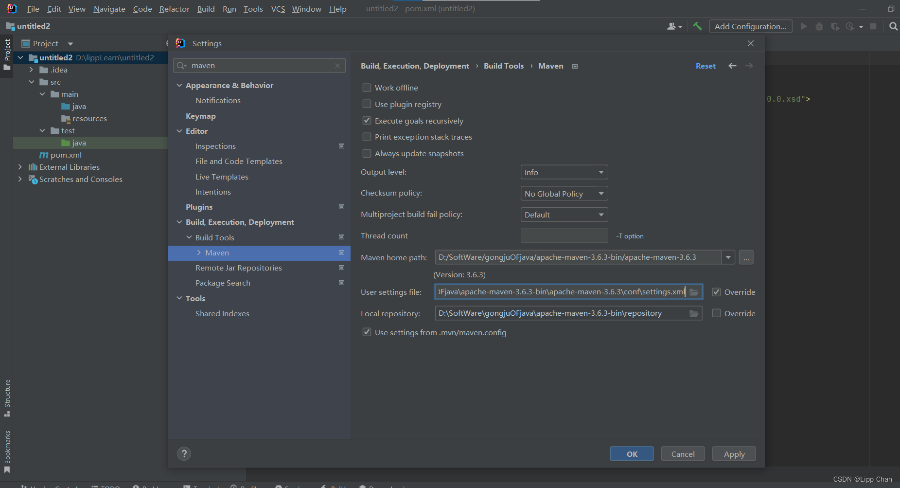 idea2022使用maven配置web项目步骤-CSDN博客