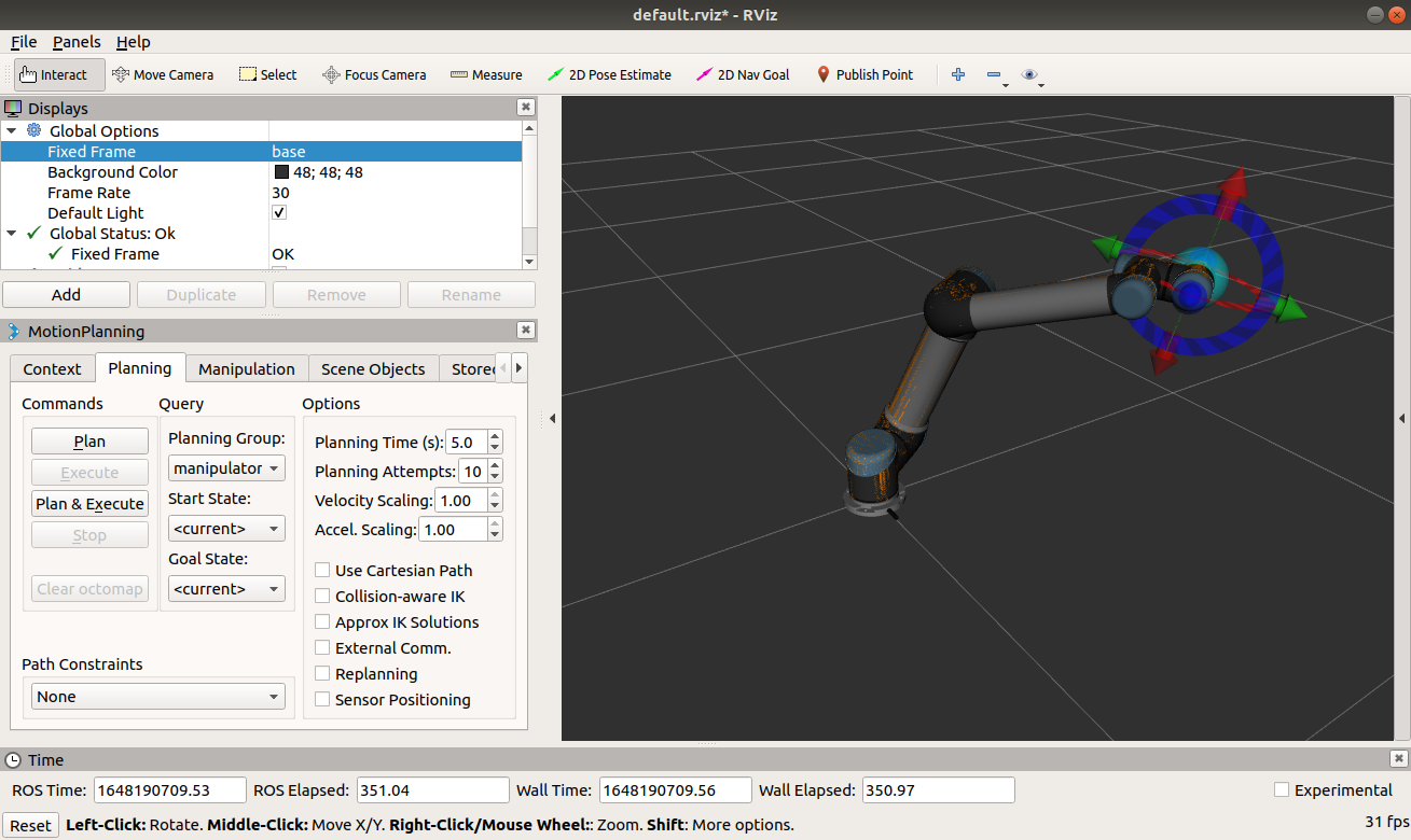 ROS和UR5机械臂通讯_ur5机械臂ping不通-CSDN博客