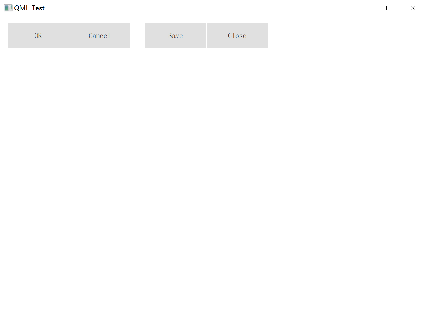 QML DialogButtonBox