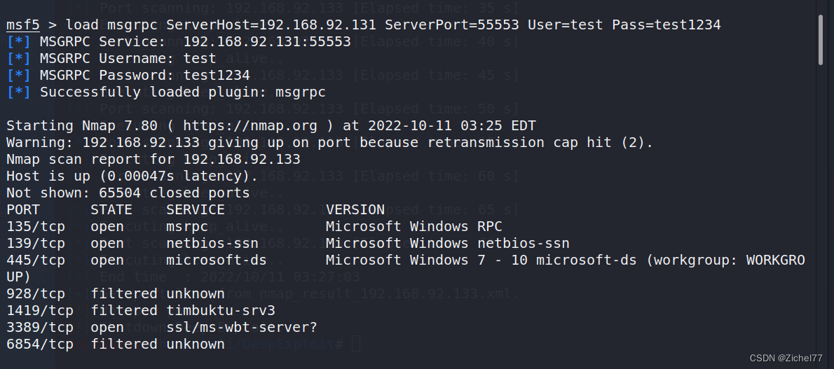 【DeepExploit】基于Metasploit的自动渗透工具在Kali中详细运行教程-CSDN博客