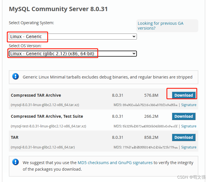 Mysql 8.0 GLIBC方式安装_mysql8 glibc-CSDN博客