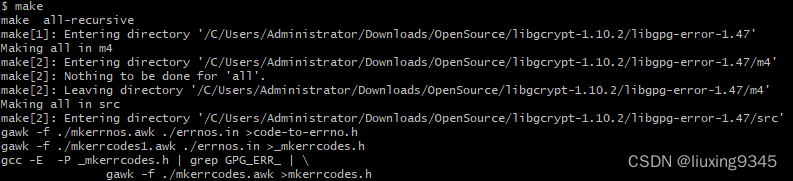 libgcrypt-1.10.2使用MinGW64编译安装_gcrypt 安装-CSDN博客
