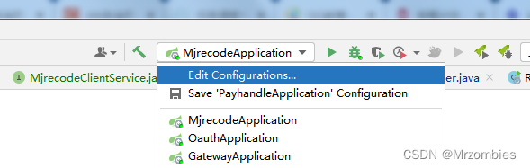 IDEA 将多个微服务Springboot项目Application启动类添加到services标签，统一启动、关闭服务_idea services 扫描所有application-CSDN博客