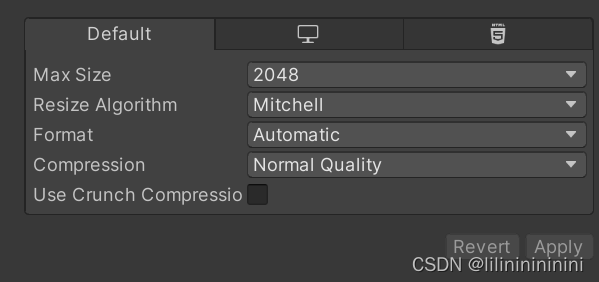Unity texture导入设置_unity texture format-CSDN博客