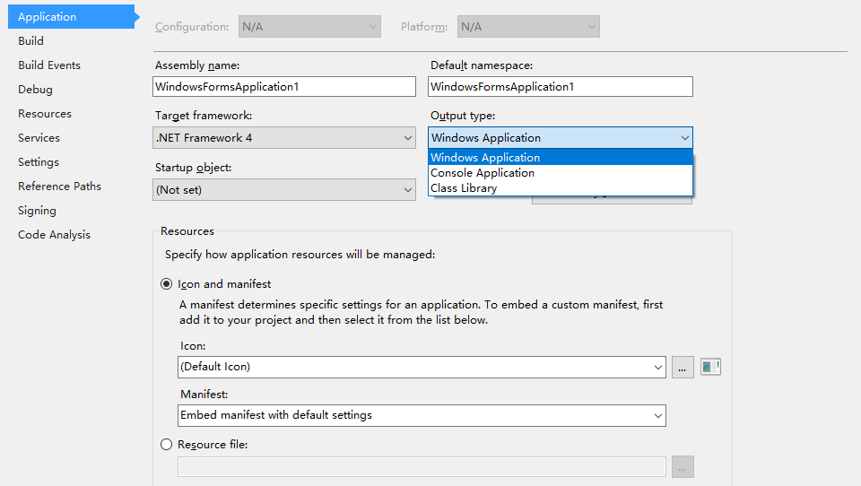 C# “A project with an Output type of Class Library cannot be started directly“-CSDN博客