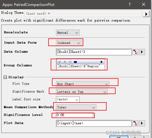 数据分析学习记录（五）--Paired Comparison Plot App插件的使用-CSDN博客
