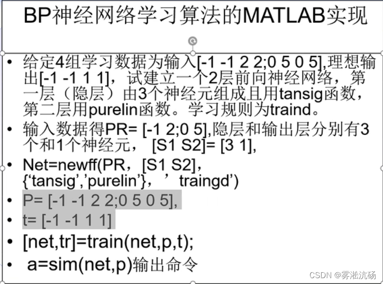Bp神经网络模型介绍bp神经网络预测模型介绍 Csdn博客 