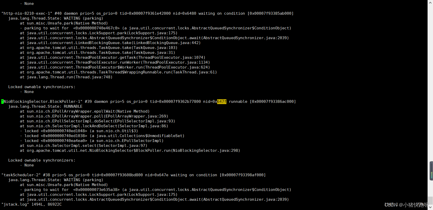 java占用CPU过高_java内存占用高怎么解决-CSDN博客