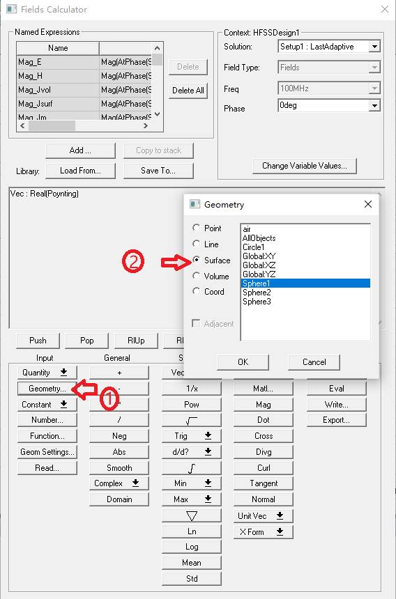 HFSS学习笔记——场计算器的使用_hfss场计算器-CSDN博客