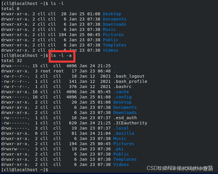 Linux ls的三个选项（l、h、a）_ls -lha-CSDN博客