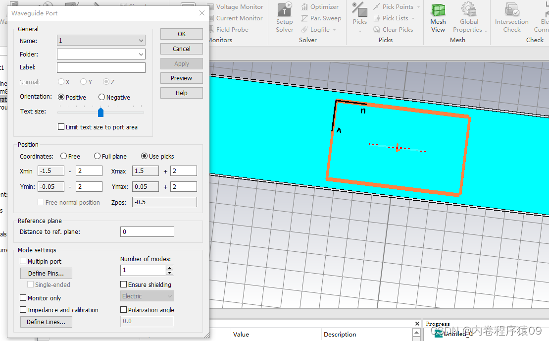 CST学习笔记4----------初级端口_cst离散端口如何设置-CSDN博客