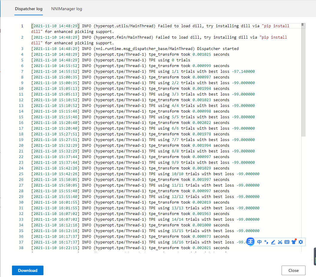 微软自动调参工具 NNI 使用事例教程_nni使用教程-CSDN博客