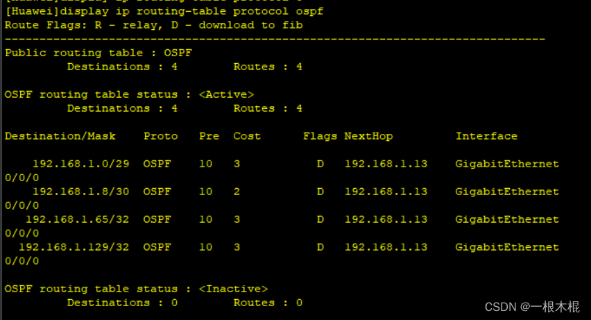 Ospf简单实验ospf 拓扑 Csdn博客