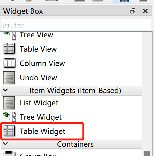 1.QT上位机开发之表格设计-TABLE WIDGET_qtdesigner设置一个自增的tableweidget-CSDN博客