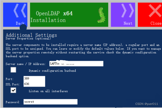 Windowds10安装LDAP服务器和客户端及遇到问题的整理_ladap客户端-CSDN博客