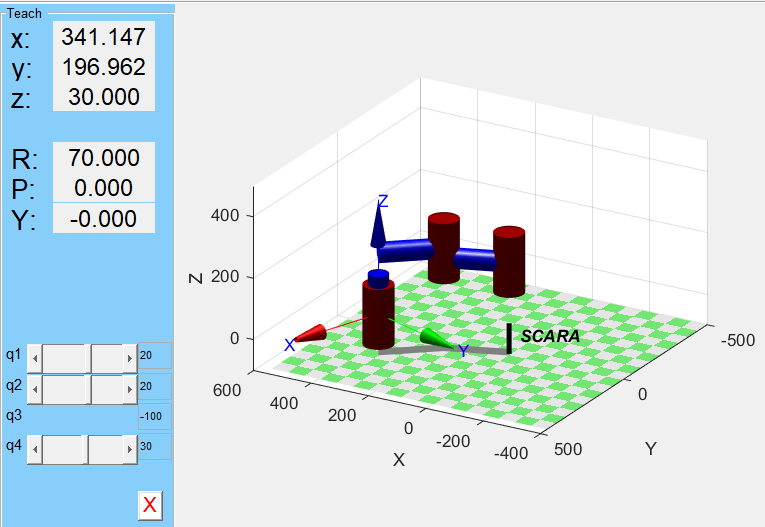 SCARA机器人运动学分析--Matlab_scara机器人机构简图-CSDN博客
