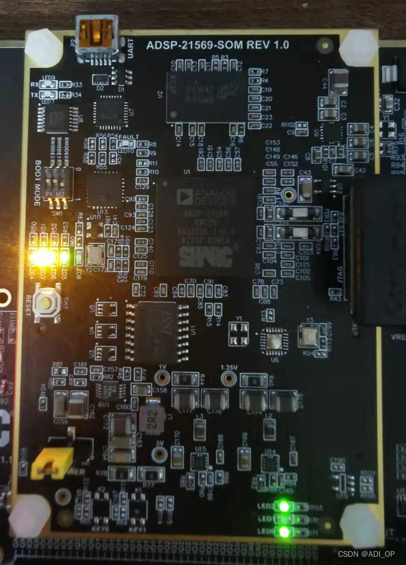 手把手教你使用ADSP-21569（四）在线调试程序的详细说明（GPIO-按键控制LED灯）-CSDN博客