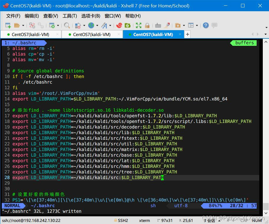 解决【kaldi】生成L.fst时 报错：libfst.so.16: cannot open shared object file 及类似问题_while loading shared ...