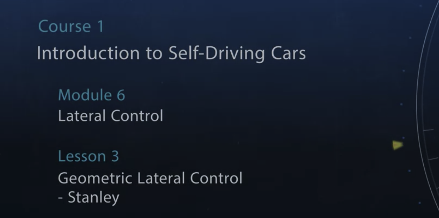 自动驾驶 6-3 几何横向控制 - Stanley Geometric Lateral Control - Stanley_stanley控制 ...