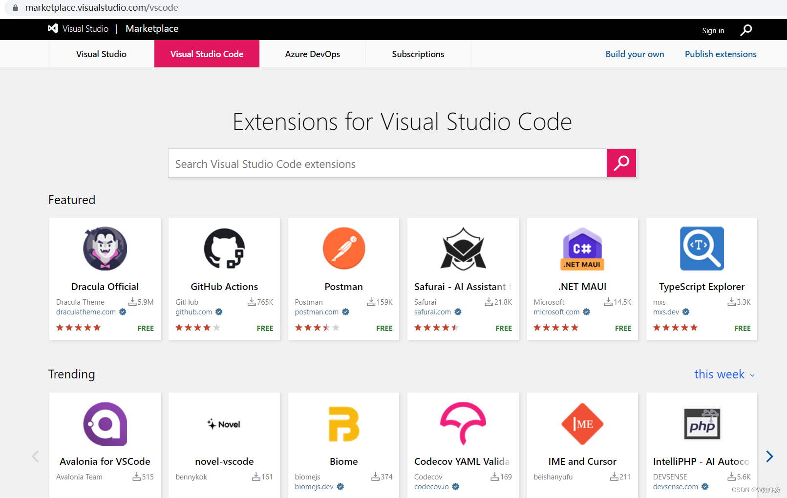 vscode插件离线安装【vscode常见问题】_unable to install extension 'octref.vetur' as it i-CSDN博客