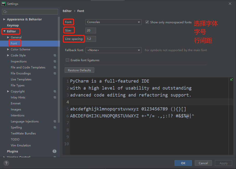 Pycharm主题基本设置_pycharm_是阿陈呀-华为云开发者联盟