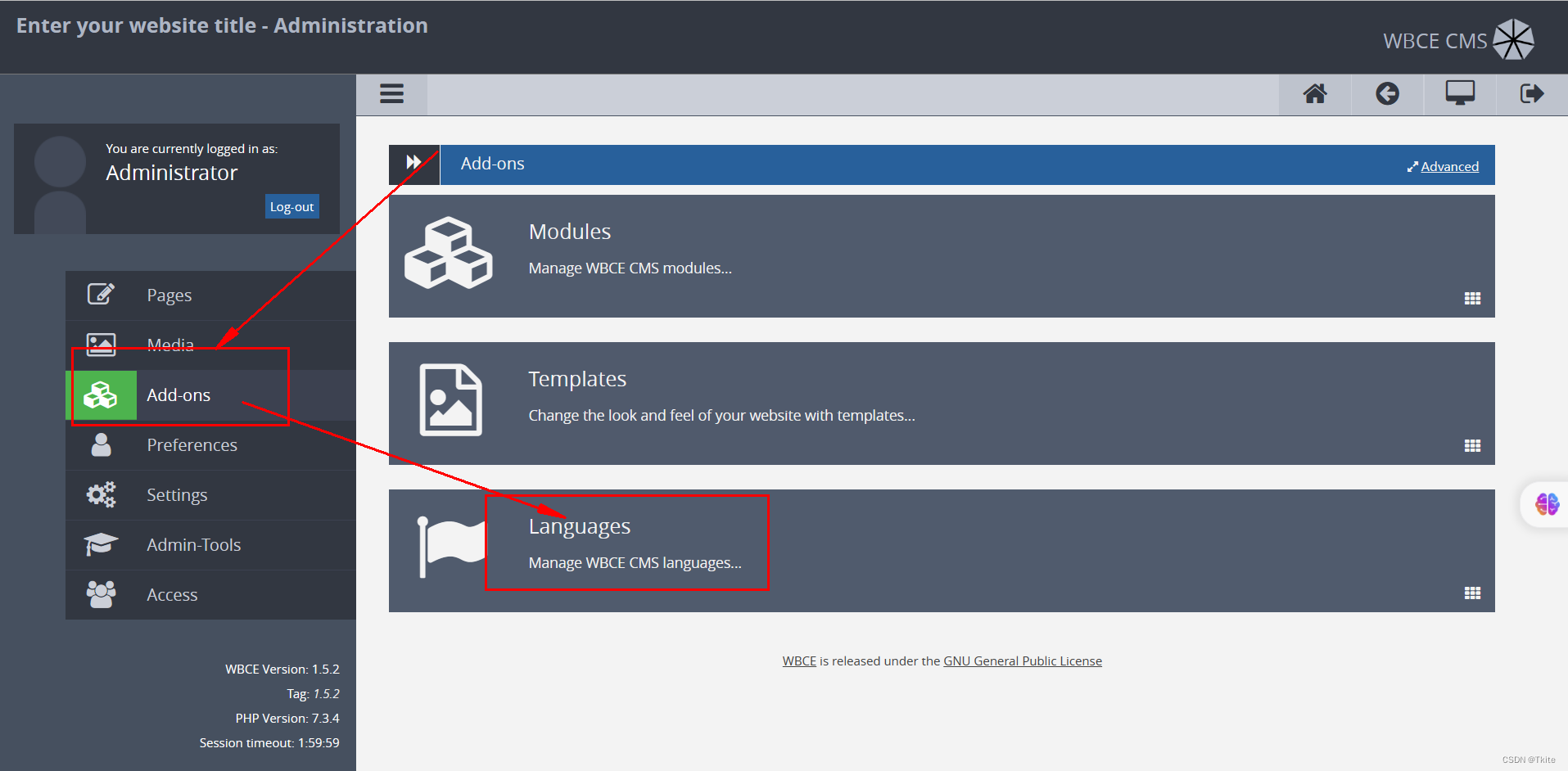 WBCE CMS任意文件上传漏洞（CVE-2022-25099）-CSDN博客