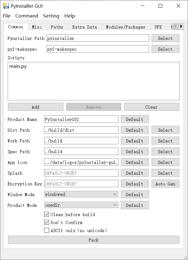 Pyinstallergui：pyinstaller的图形化界面pyinstaller Gui Csdn博客 