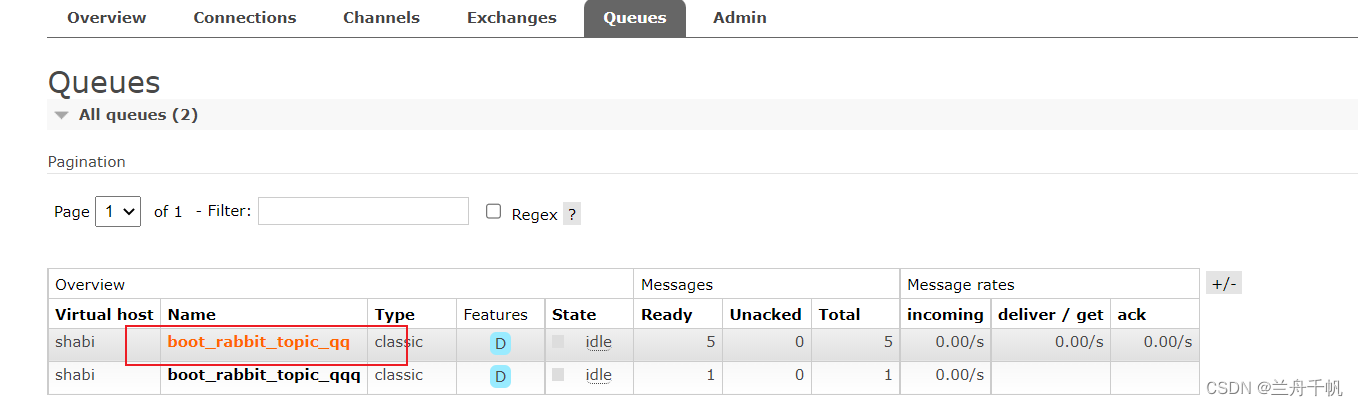 SpringBoot整合RabbitMQ_amqp-client5.18.0对应spring-rabbit-CSDN博客