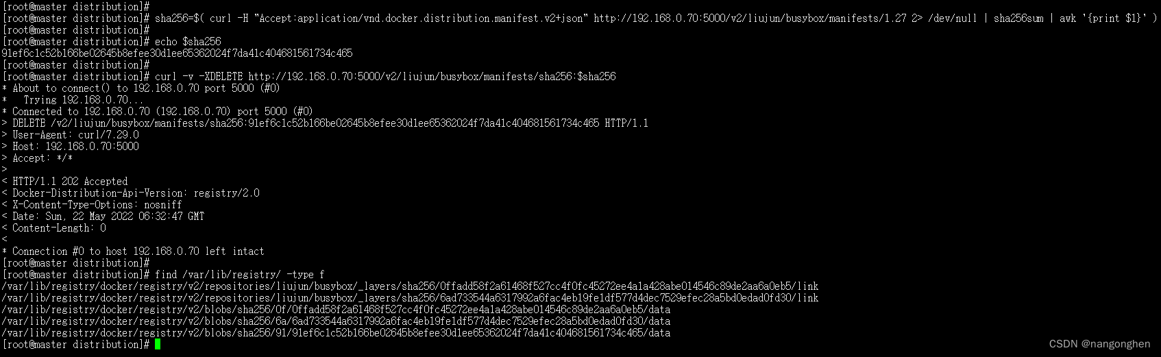 docker registry提示Layer already exists但blob数据不存在-CSDN博客