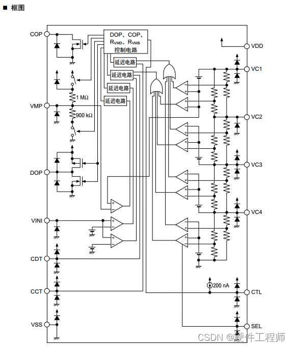 S-8254A------3节/4节电池串联用电池保护IC_8254aa应用电路图_硬件工程师的博客-CSDN博客