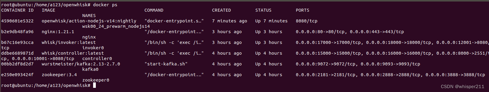 openwhisk部署-CSDN博客