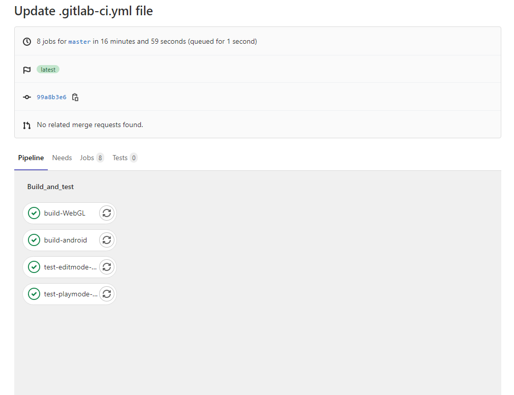 【Unity】Gitlab CI/CD自动化构建Unity项目_unity ci 自动打包-CSDN博客