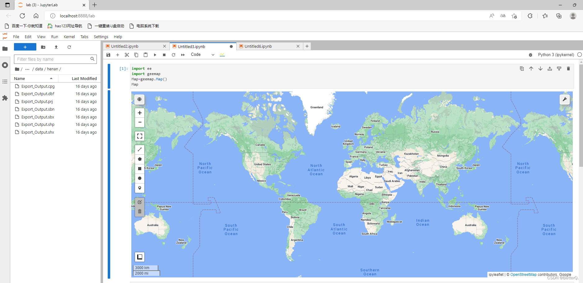 geemap的详细安装步骤及环境配置_geemap安装-CSDN博客
