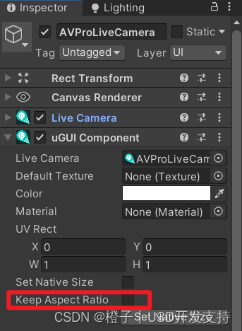 AVPro Live Camera 一款PC端的Unity摄像头插件 - 技术专栏 - Unity官方开发者社区