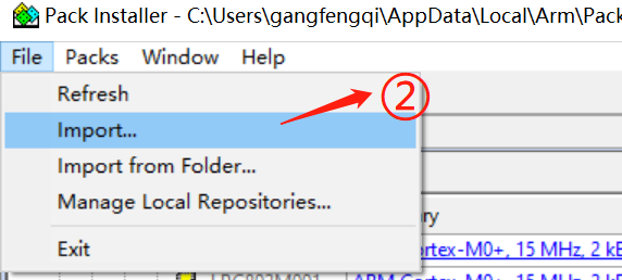 Keil 芯片包无法安装_cannot copy pdsc file to-CSDN博客