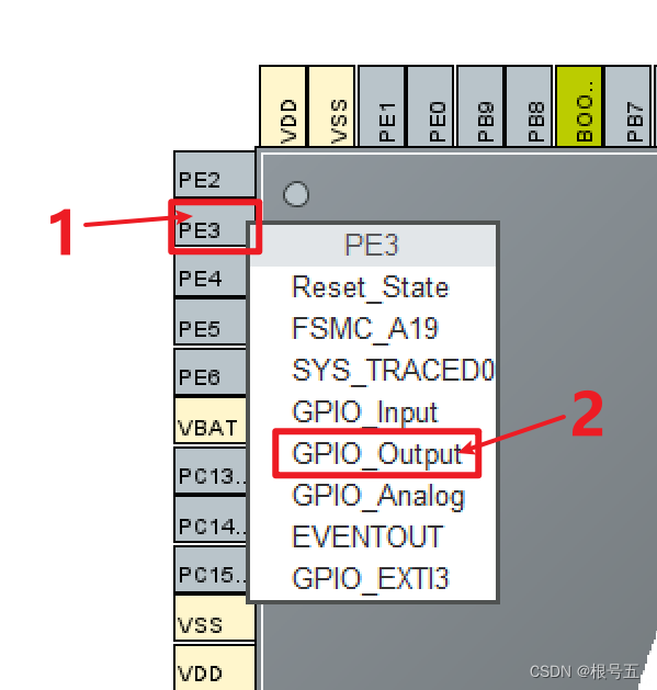 【hal库】stm32cubemx开发 Stm32f407 Led灯实验stm32f047vet6开发板哪个脚是led Csdn博客