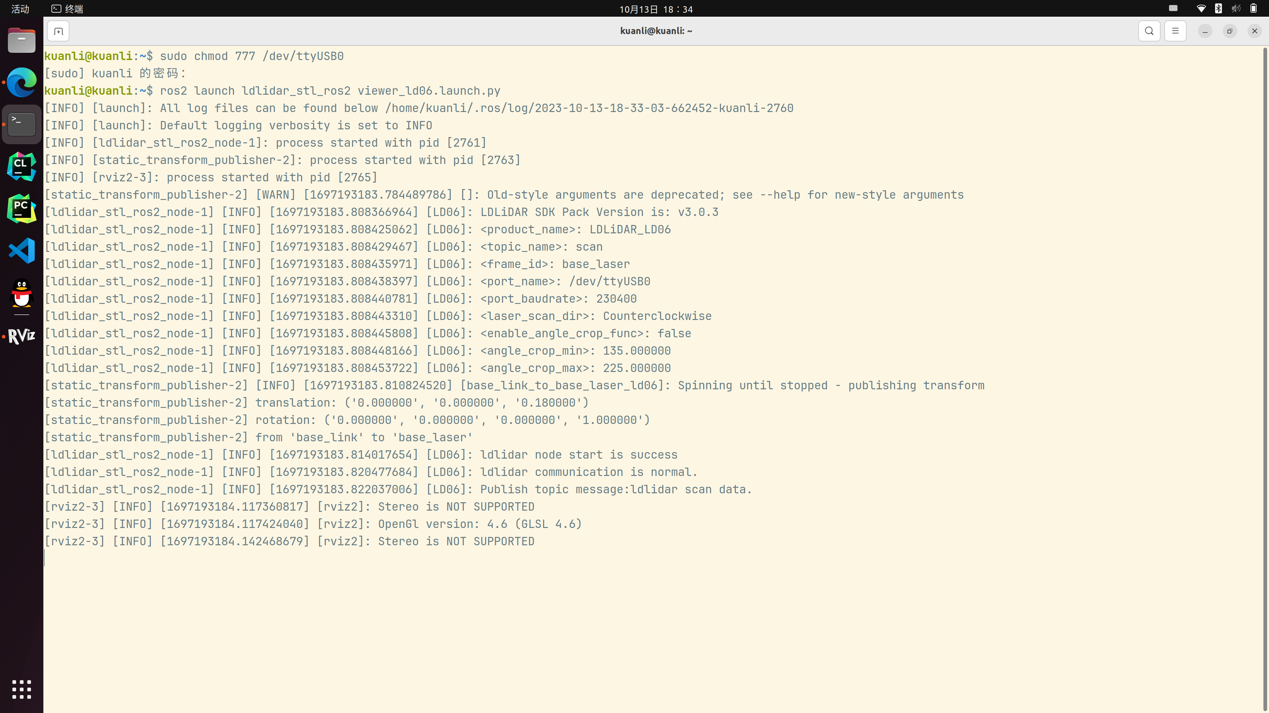ROS2 - 乐动激光雷达 LD06_乐动ld06-CSDN博客