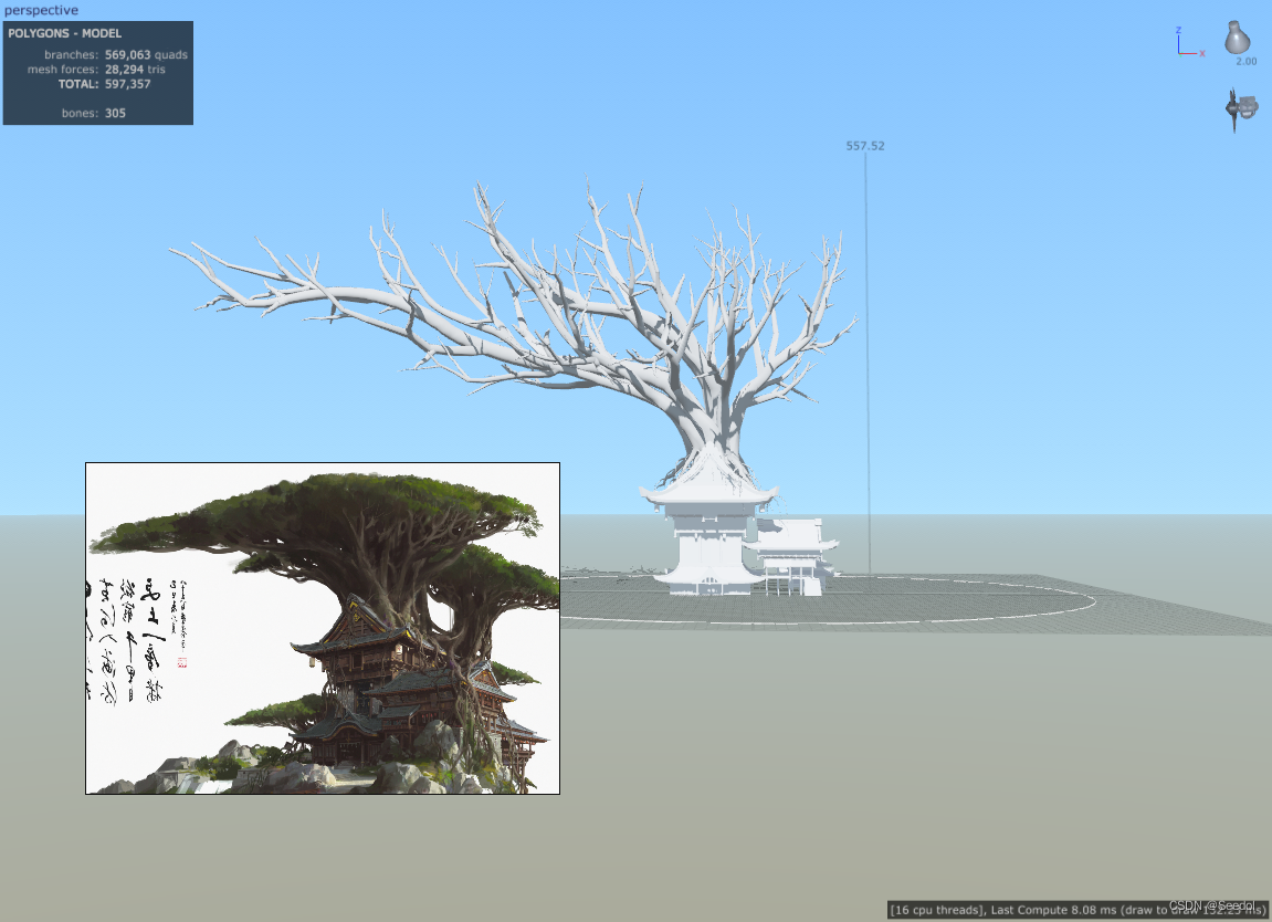 UE风格化Day13-SpeedTree创造风格化的大榕树_speedtree handdraw模式-CSDN博客