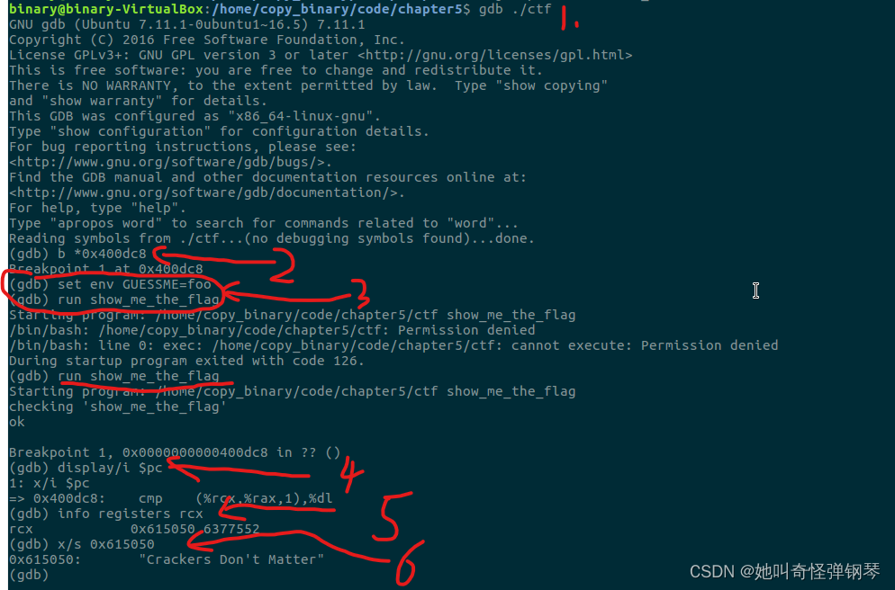 【5】ctf二进制分析实例payload二进制基础工具介绍objdump Etcctfstrings、strace使用教程 Csdn博客