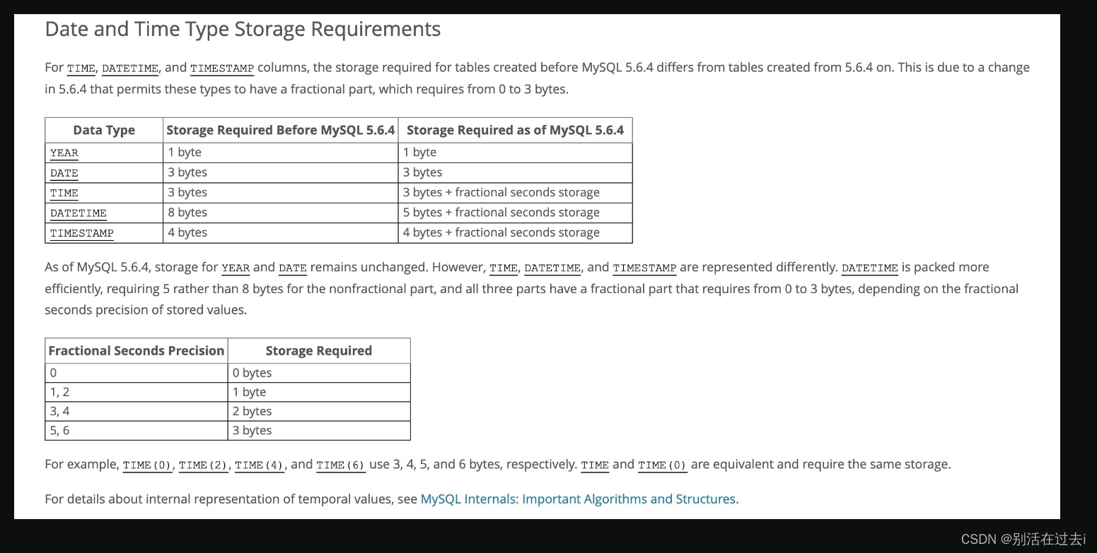 学习mysql之时间存储问题mysql 存储时间 Csdn博客