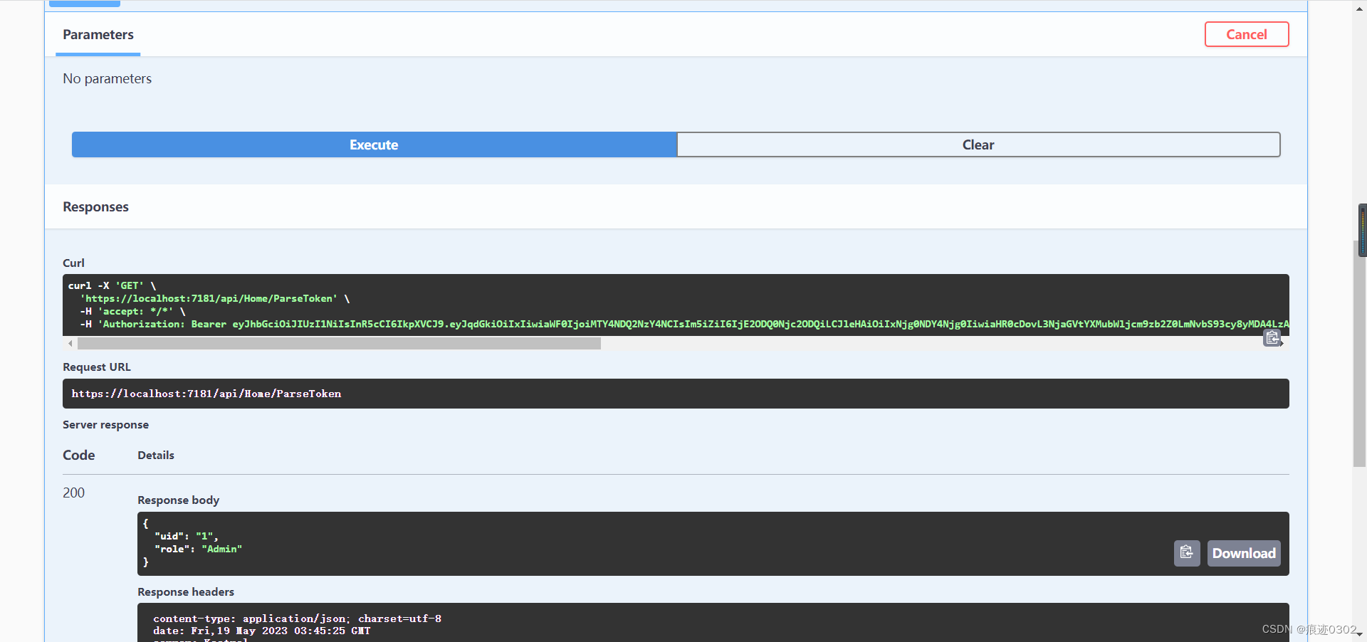 .Net Core6.0 WebAPI项目框架搭建五：JWT权限验证_.net core webapi 权限-CSDN博客