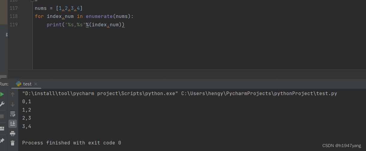 python中内建函数enumerate()函数的使用_3.enumerate内建函数-CSDN博客