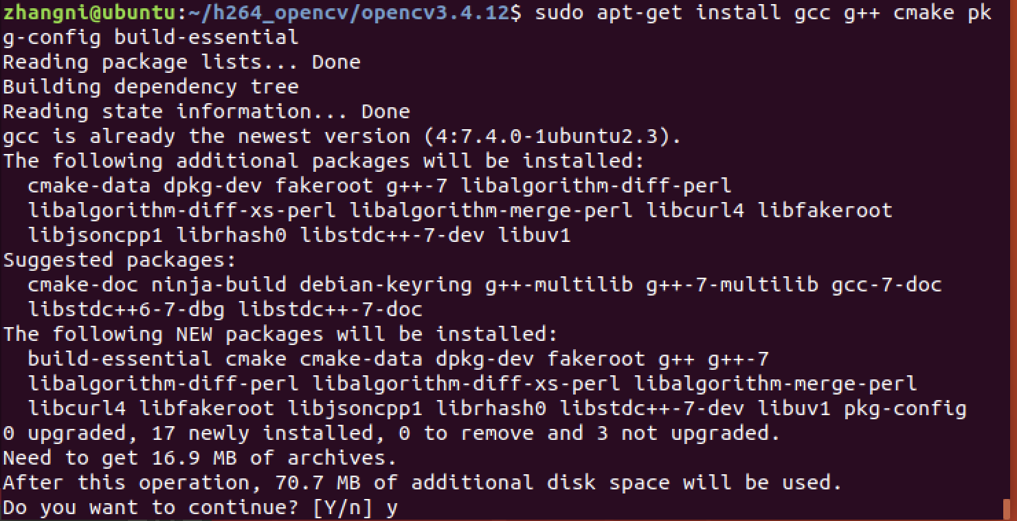 Linux下安装支持h264的opencv_手动安装libxopenh264-CSDN博客