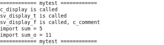 SV DPI-C接口使用的几种实例-CSDN博客